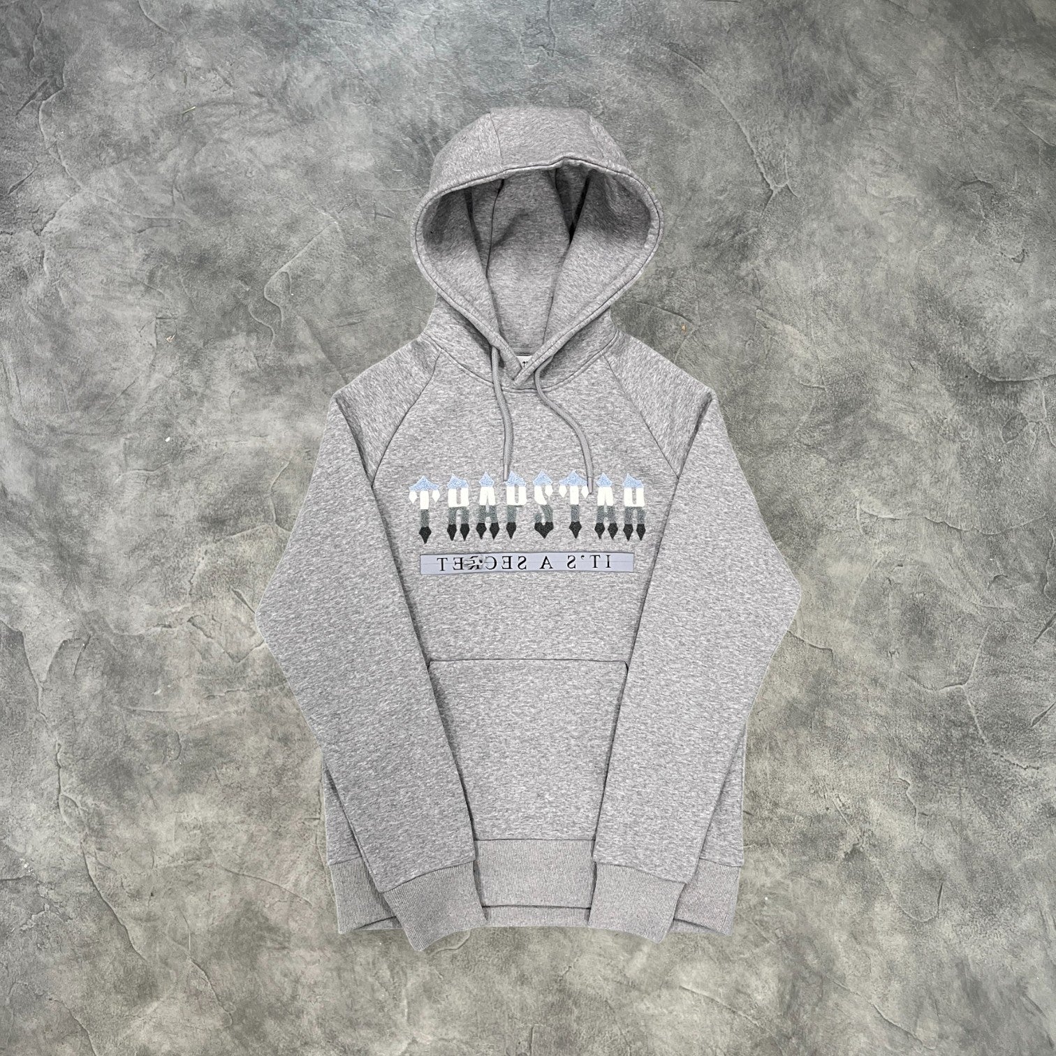 Trapstar Its A Secret Hooded Tracksuit Grey – Vaulted