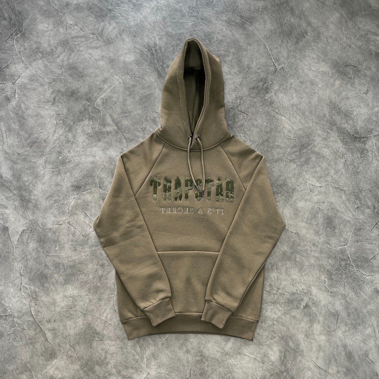 Trapstar Chenille Decoded Tracksuit Army green – Vaulted