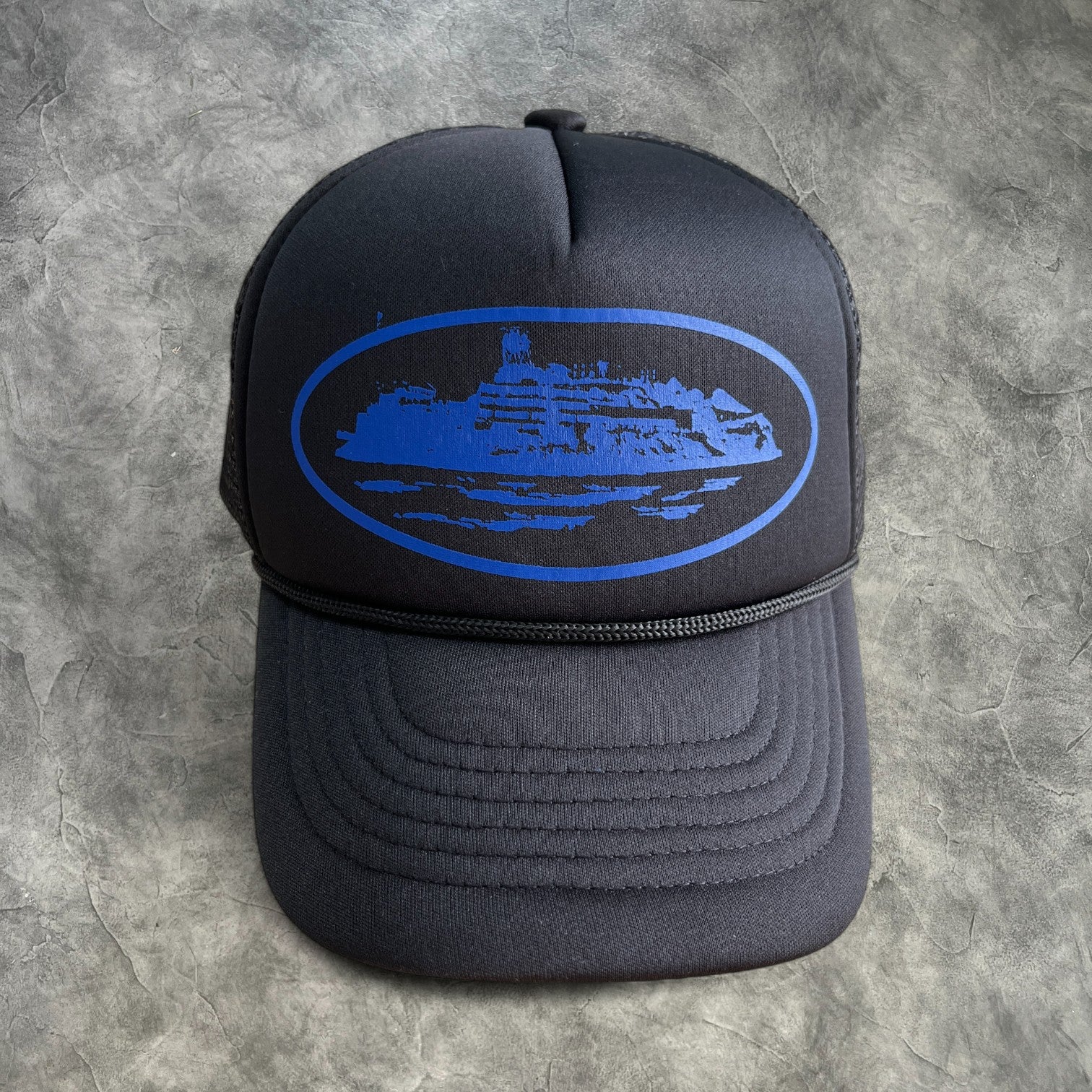 Corteiz Alcatraz Trucker Cap Black/Purple – Vaulted