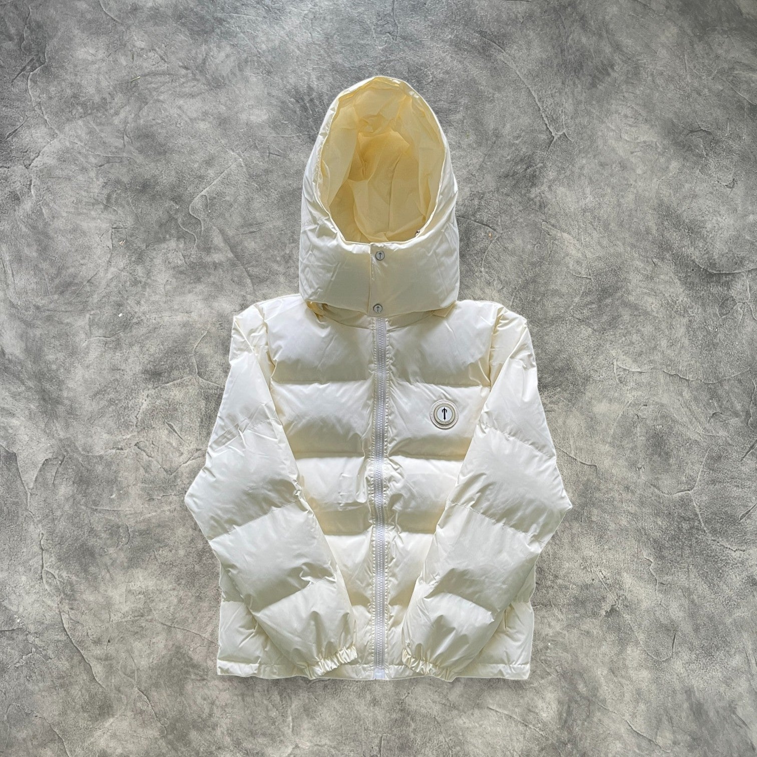 Trapstar Detachable Hooded Puffer Cream – Vaulted